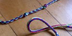Medieval 2-worker braid from a German cathedral | Loop Braiding