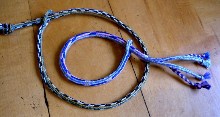 Medieval 2-worker braid from a German cathedral | Loop Braiding
