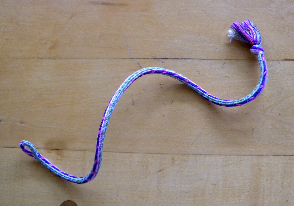 Medieval 2-worker braid from a German cathedral | Loop Braiding