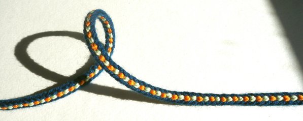 Medieval 2-worker braid from a German cathedral | Loop Braiding