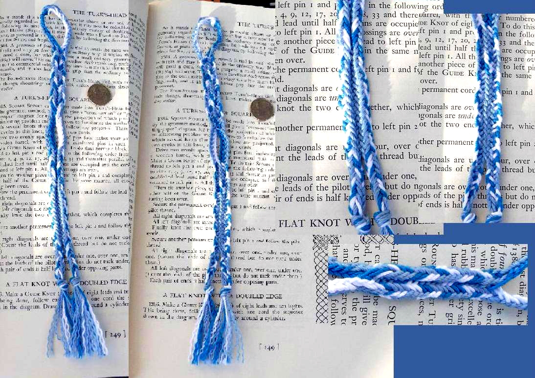 Flat double braids | Loop Braiding