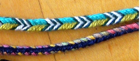 More square braid color set-ups | Loop Braiding
