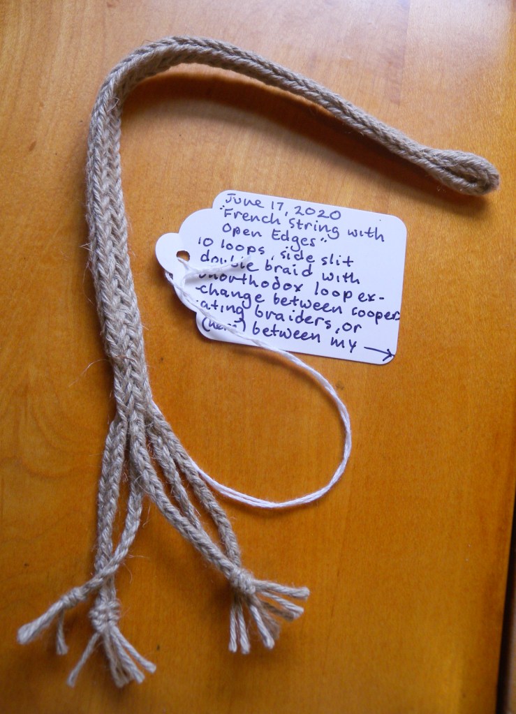 2 tutorials: The Buck’s Horns braid, and a French string with open ...